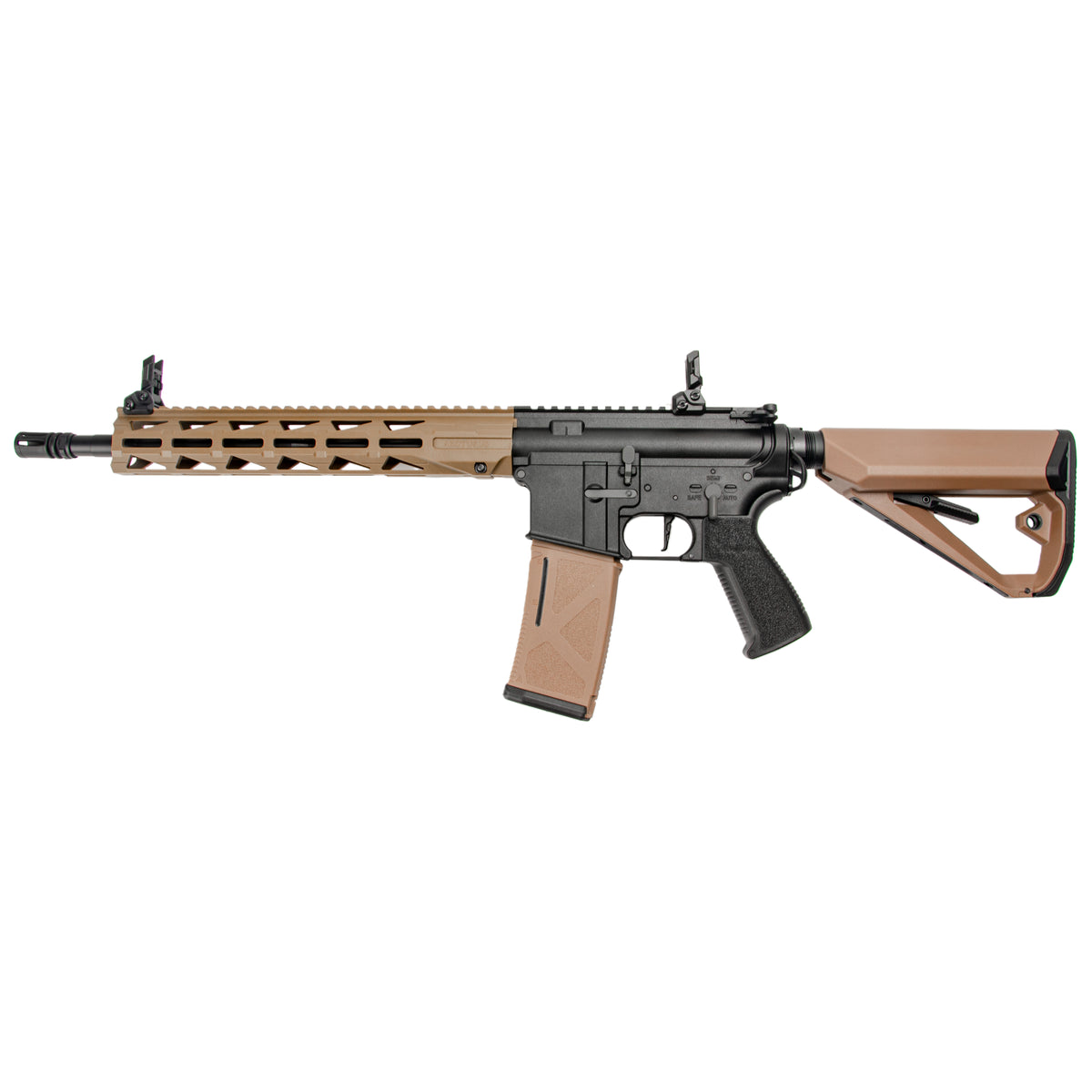 ARCTURUS LWT MK-III Carbine 12" SPORT AEG SE® Black-Tan Starter Pack – Arcturus Tactical