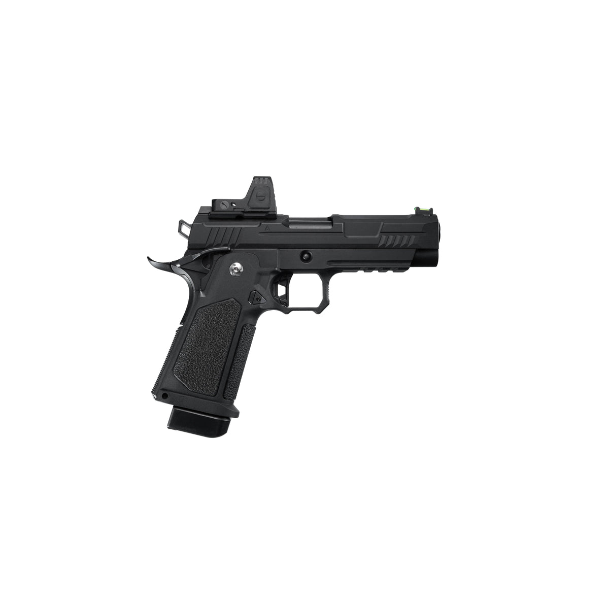 ARCTURUS Vanguard 4.3" Hi-Capa GBB Pistol w/Optics Ready Slide & ARS-1 ...