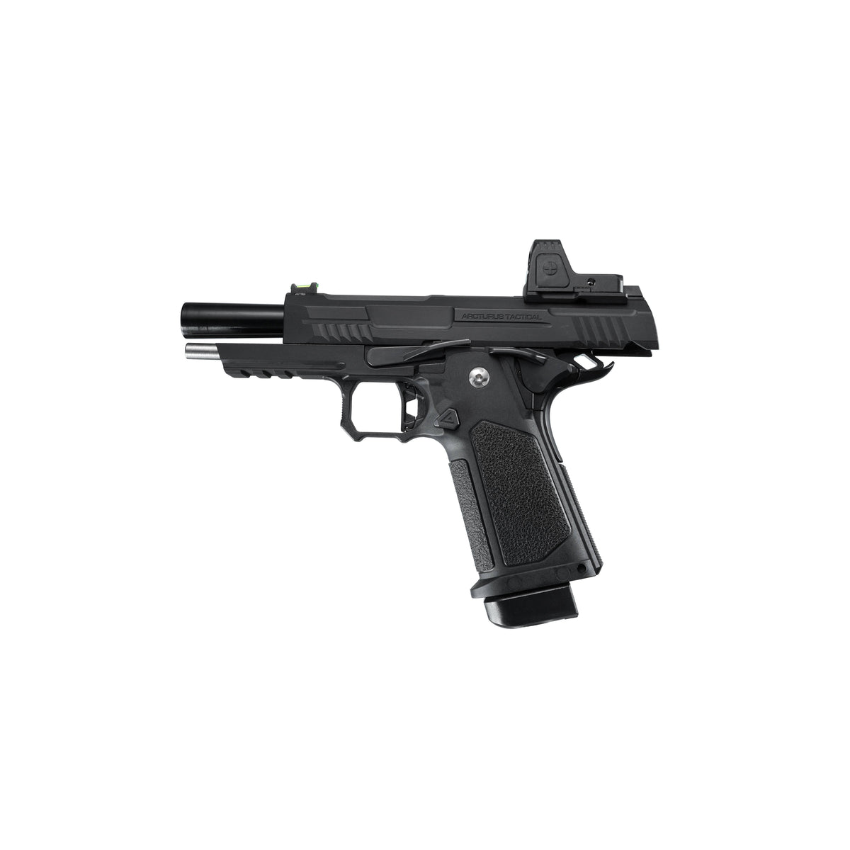 ARCTURUS Vanguard 4.3" Hi-Capa GBB Pistol w/Optics Ready Slide & ARS-1 ...