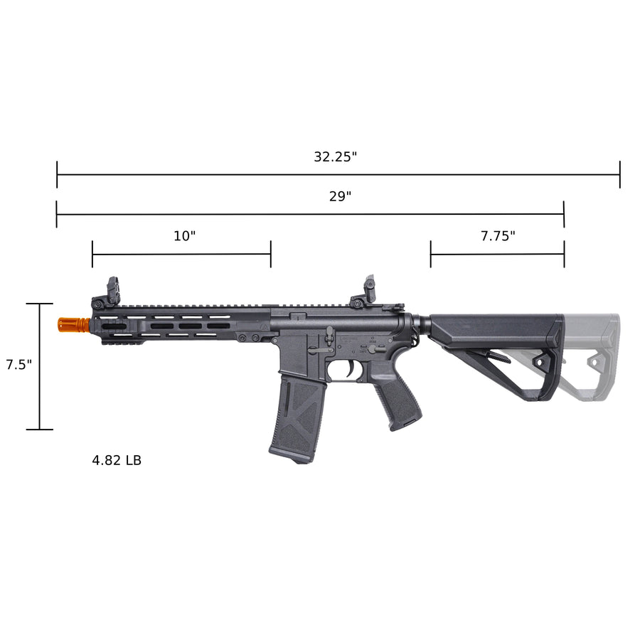 ARCTURUS LWT MK-I CQB 10" AEG SPORT Black – Arcturus Tactical