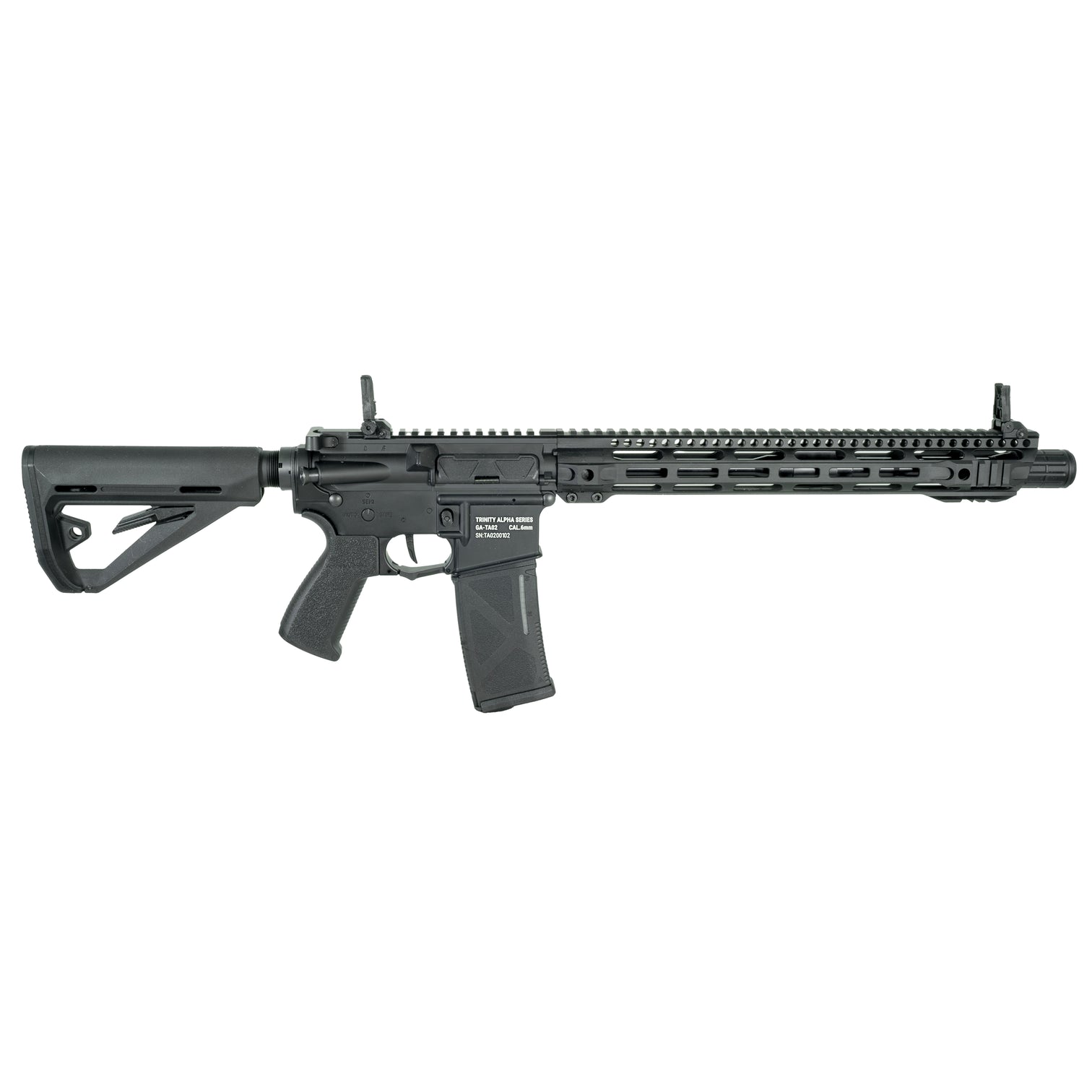 TRINITY ARMAMENT Alpha Rifle 15.3" AEG w/ GATE Titan II Bluetooth ...
