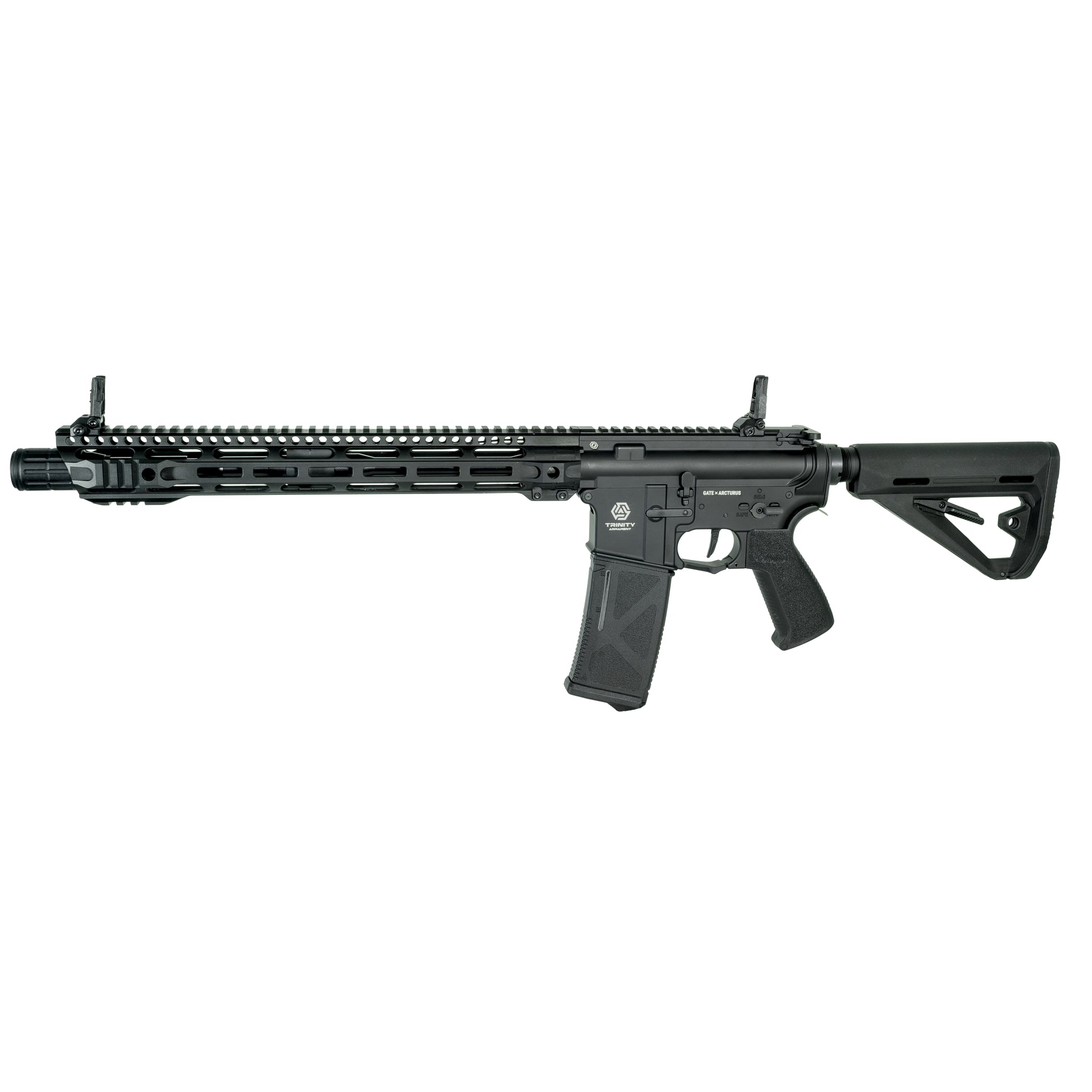 TRINITY ARMAMENT Alpha Rifle 15.3" AEG w/ GATE Titan II Bluetooth ...